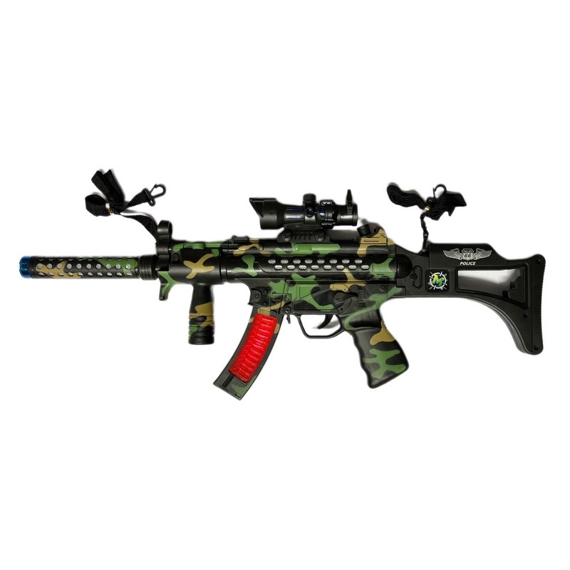 Wholesaler and supplier of cheap lighted assault rifle with sound effects