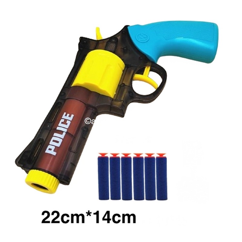Wholesaler and supplier of cheap 2 in 1 police toy gun