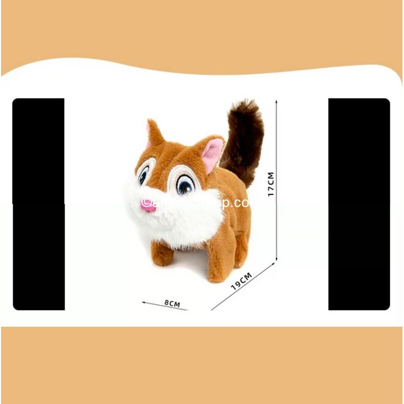 Wholesaler and supplier of cheap animated squirrel plush